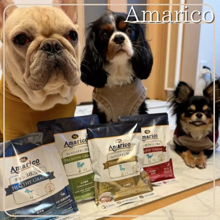 【37-みるくちゃんここあちゃんしなもんちゃん】ドッグフード『Amarico（アマリコ）』の口コミ・わんちゃんの写真 - Amaricoアマ ...